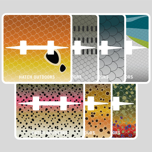 Hatch Outdoors | Icon Scales Sticker, 7 Combo Pack – Hatch Outdoors, INC