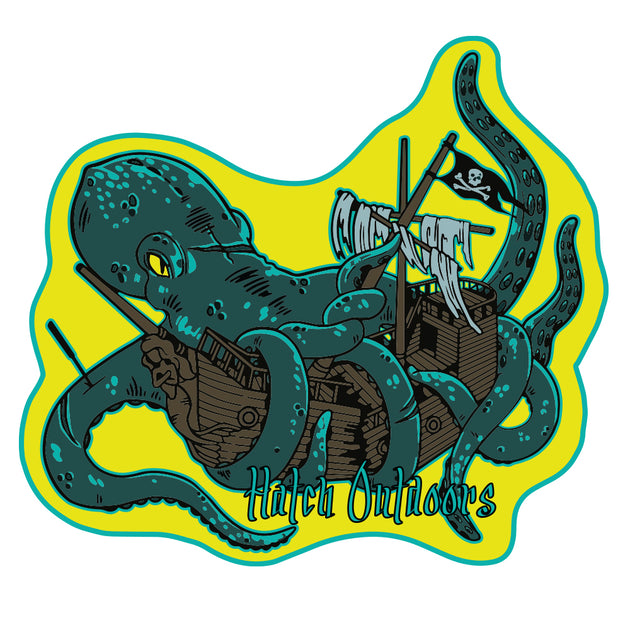 Hatch Outdoors | The Kraken Sticker – Hatch Outdoors, INC