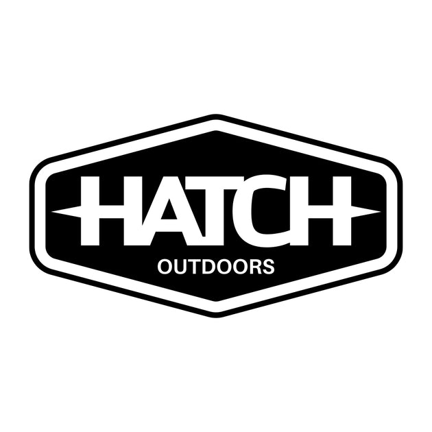 Hatch Outdoors | Marquee Black with White Sticker – Hatch Outdoors, INC